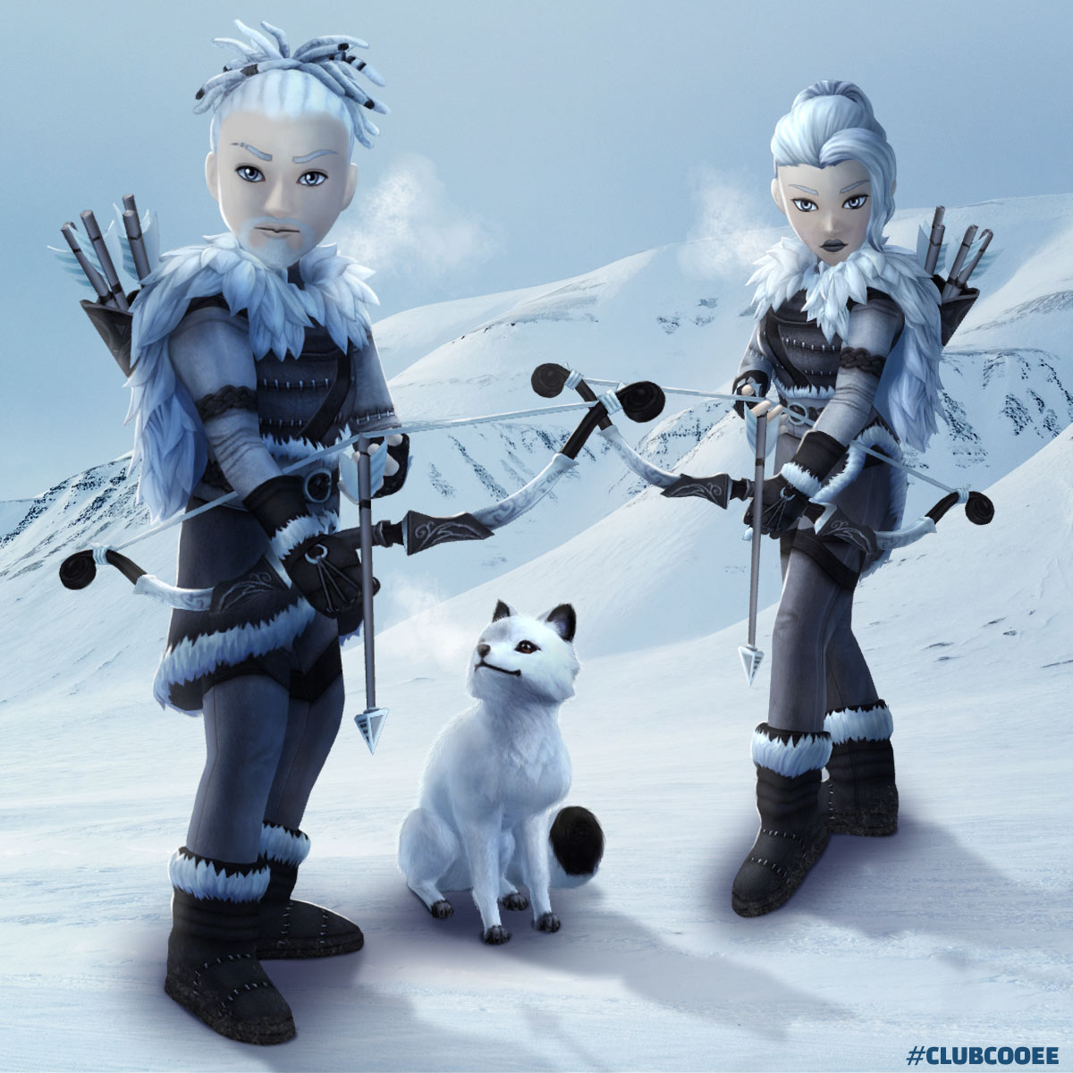 Snow Ranger Outfit & Snow Fox - Club Cooee