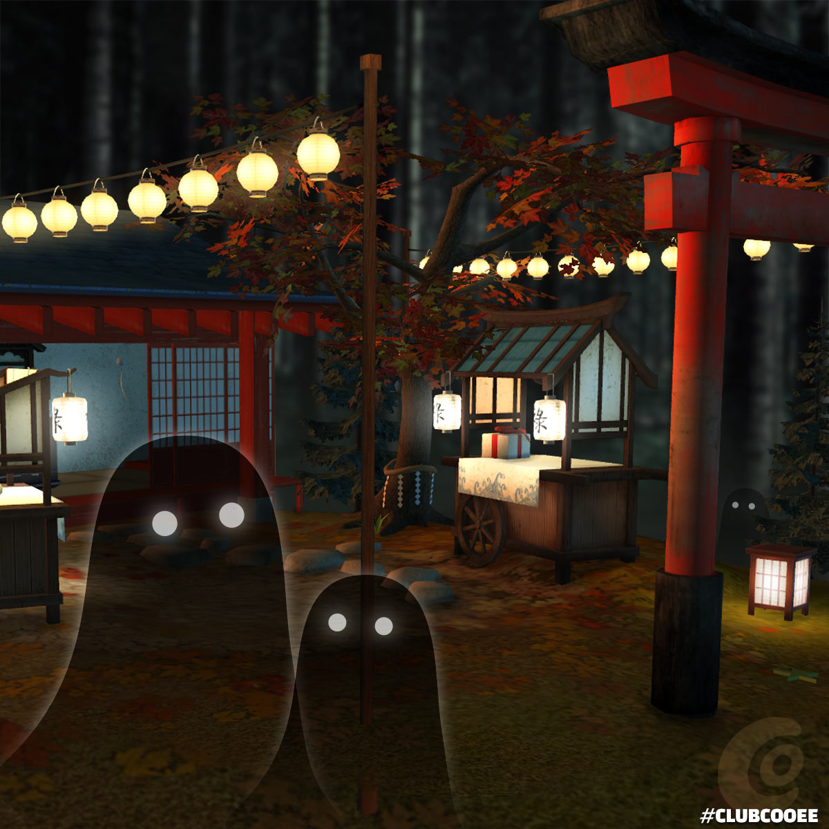 New creepy ghost room! - Club Cooee